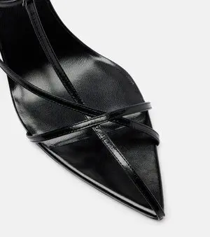 JIL SANDER Cage Leather Sandals