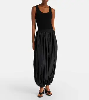 Alaïa Gathered Balloon Pants