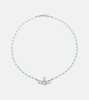 VIVIENNE WESTWOOD Embellished Choker - Blue