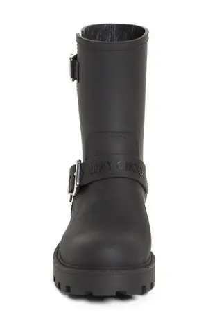 JIMMY CHOO Waterproof Moto Boots