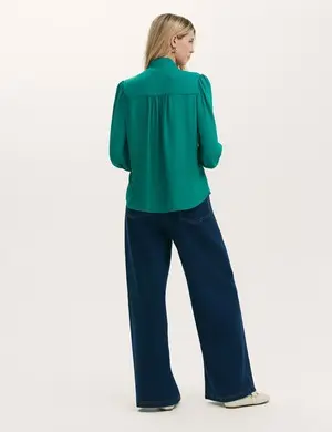 FINERY LONDON Mavis Chiffon Blouse