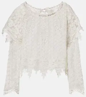 ISABEL MARANT Hyliana Lace Top