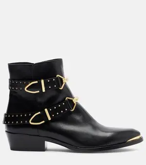 Isabel Marant Étoile Zalya Leather Ankle Boots