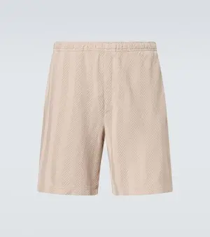 Missoni Cotton-blend Shorts - Beige