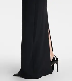 Safiyaa Ryan Crystal-embellished Gown - Black