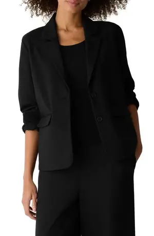 Eileen Fisher Double-knit Blazer