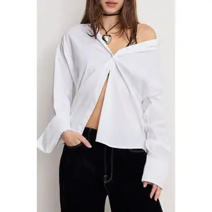 Good American Spread Collar Shirts For Women
