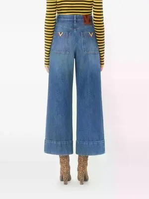 Valentino Garavani Cuffed Jeans