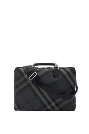 Burberry Grid Briefcase