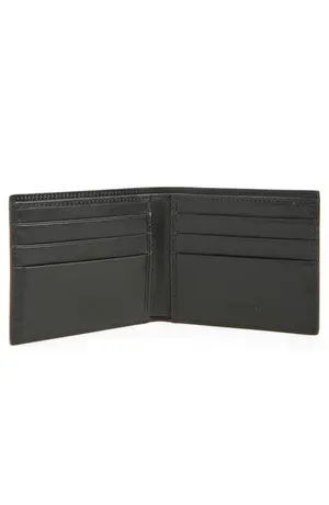 Dolce & Gabbana Dg Logo Leather Bifold Wallet - Black