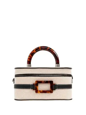 ROGER VIVIER Belle Vivier Vanity Case - Beige