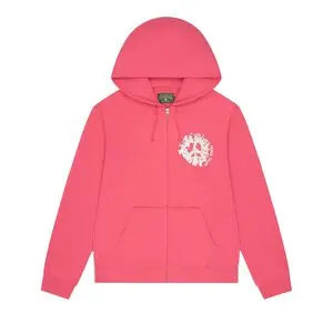 DENIM TEARS Denim University Zip Hoodie - Pink