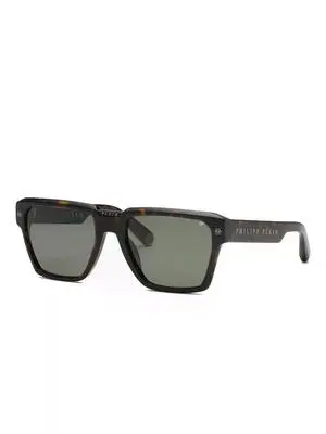Philipp Plein Square-frame Sunglasses - Brown