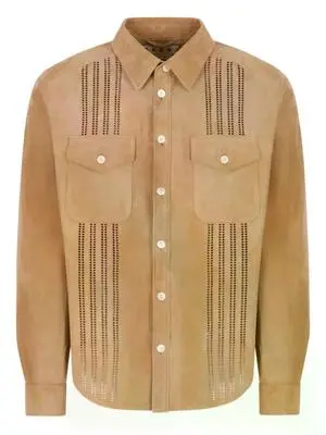 Marni Cut-out Flap-pocket Shirt