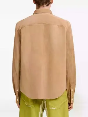 Marni Cut-out Flap-pocket Shirt