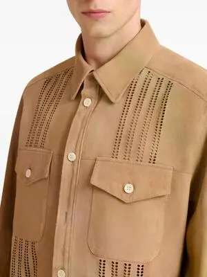 Marni Cut-out Flap-pocket Shirt