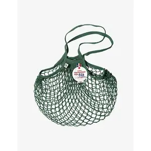 FILT Long 220 Shopping Cotton Net Bag - Green Foret