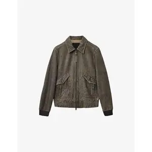 ALLSAINTS Marland Leather Aviator Jacket