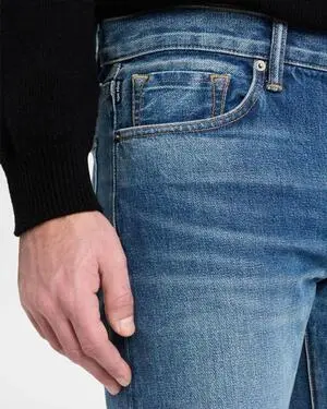 TOM FORD Straight-fit Selvedge Denim Jeans - Blue