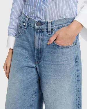 TWP Tiny Dancer Wide-leg Jeans - Blue