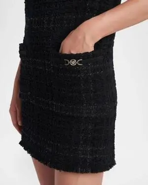 Versace Tweed Medusa '95 Mini Dress