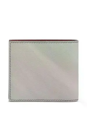 Marni Leather Bifold Wallet With Contrast Stitching