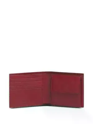 Marni Leather Bifold Wallet With Contrast Stitching