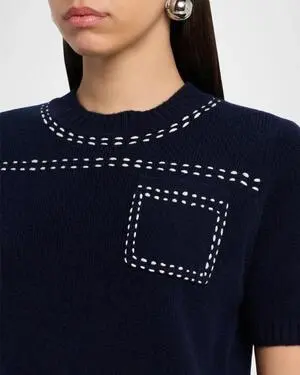 TOCCIN Kelly Wool-cashmere Sweater