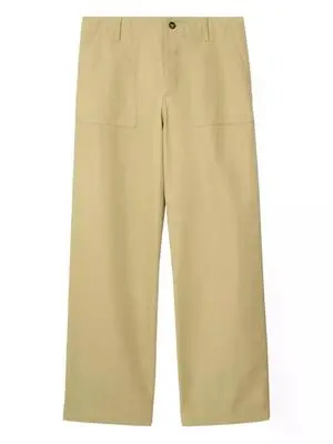 Burberry Logo-embroidered Trousers