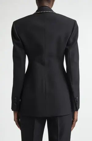 Versace Wool Grain De Poudre Jacket