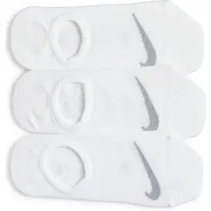 Nike Everyday Plus Assorted 3-pack No-show Socks - 101 White/wlfgry