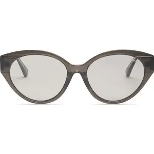 COVRY COVRY Diya Cat Eye Sunglasses Nickel