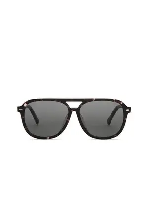 COVRY Vesper Aviator Sunglasses - Walnut