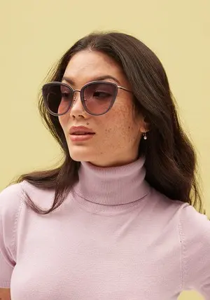COVRY Mimosa Cat Eye Sunglasses - Iris