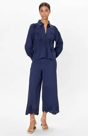Rebecca Taylor Long Sleeve Blouses