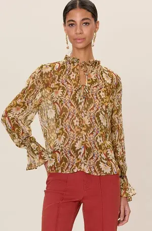 Rebecca Taylor Cuffed Blouses