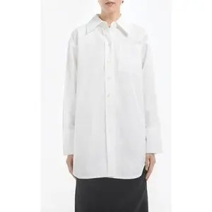 Co Cotton Sateen Overshirt