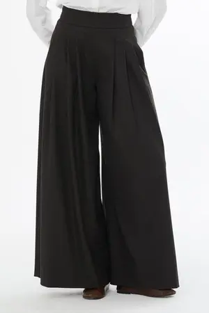 GIZIA High-waist Wide-leg Trousers