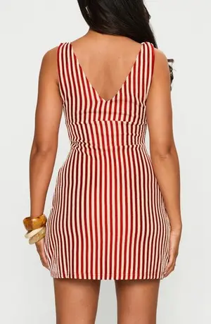 Princess Polly Daphney Stripe Minidress