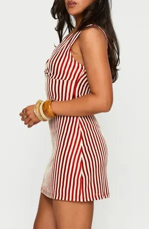 Princess Polly Daphney Stripe Minidress
