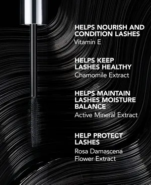 BUXOM Lash Waterproof Volumizing Mascara - Black