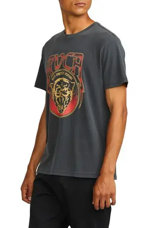 Rvca Rawr Graphic T-shirt