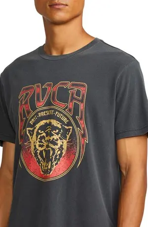 Rvca Rawr Graphic T-shirt