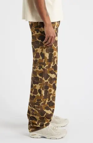 RtA Rey Camo Straight Leg Pants