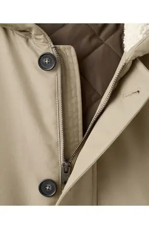 Mango Water Repellent Twill Parka