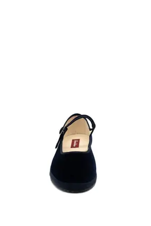 GONDOLINA SHOES Mary Jane Ballet Flats - Torcello Navy