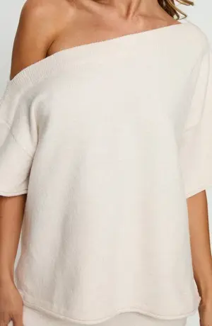 Princess Polly Oversized Off-the-shoulder Top
