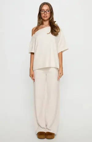 Princess Polly Oversized Off-the-shoulder Top