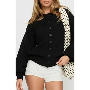 Princess Polly Crew Neck Cardigans For Women