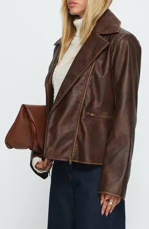 Princess Polly Faux Leather Jacket